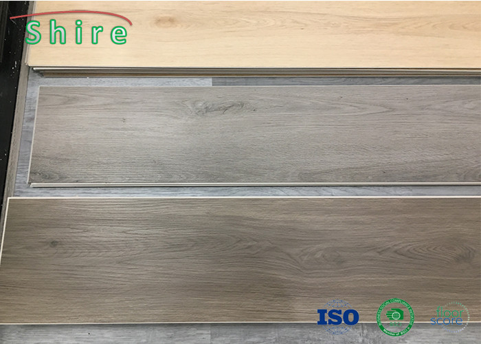 Stone Polymer Composite SPC Wood Look Vinyl Plank Flooirng For Kitchen