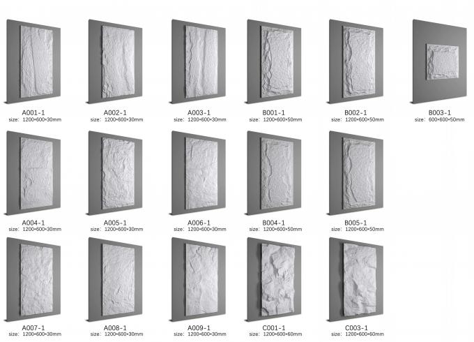 PU Lightweight Stone Skin Polyurethane Foam Stone Wall Panel