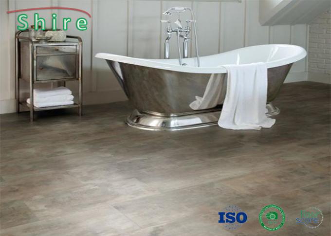 Advanced SPC Vinyl Flooring Stone Vinyl Plank Flooring With IXPE Back Layer